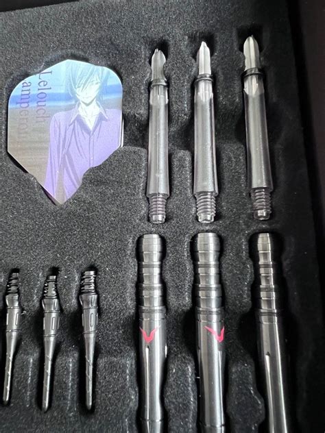 Code Geass Lelouch Of The Rebellion Darts Limited Edition Hobbies And Toys Memorabilia
