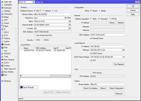 Mikrotik Initial Setup Connect Lan Devices To Internet Getlabsdone