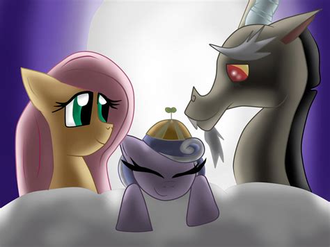 Fluttershy Screwball And Discord By Floppytheshipper On Deviantart