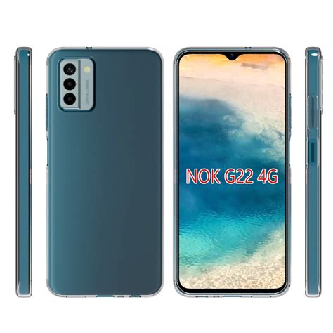 For Nokia G22 4G Waterproof Texture TPU Phone Case Transparent Alexnld Com