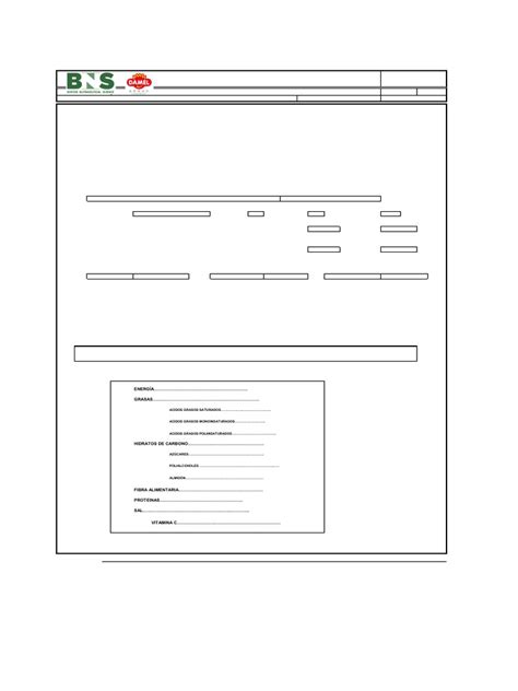 Ficha Tecnica Caramelo Duro Damel 1kg Pdf