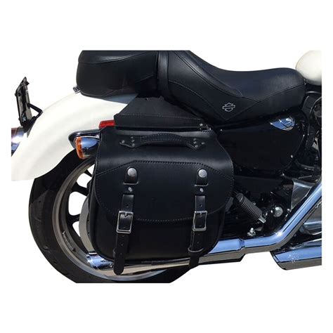 Leatherworks 103Z Pony Express Throw Over Saddlebags RevZilla