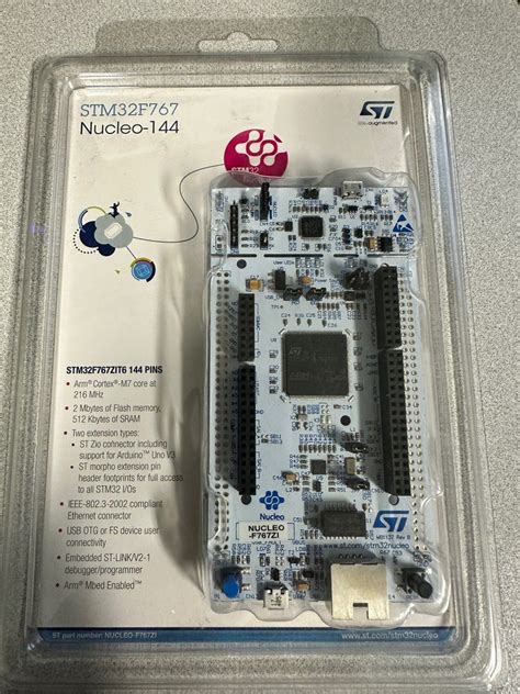 Stm32f767 Nucleo 144 Microcontroller Computers And Tech Parts