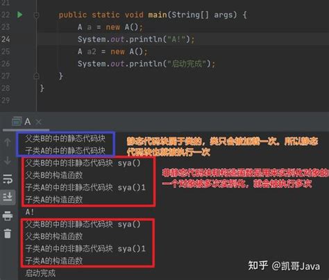 【面试题】java中子类和父类静态代码块、非静态代码块、构造函数的执行顺序总结一览表 知乎