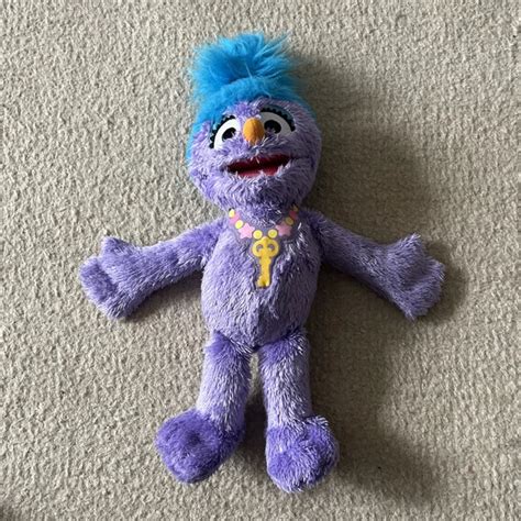 Cbeebies Sesame Street Talking Phoebe Soft Plush Toy Approxi 13” Fully