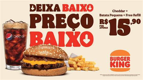 Bk Traz Promoção Com Combos A Partir De R1490 Gkpb Geek Publicitário