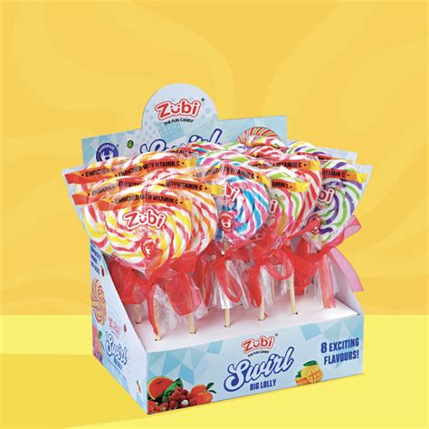 Swirl Lollies Zubi Candy