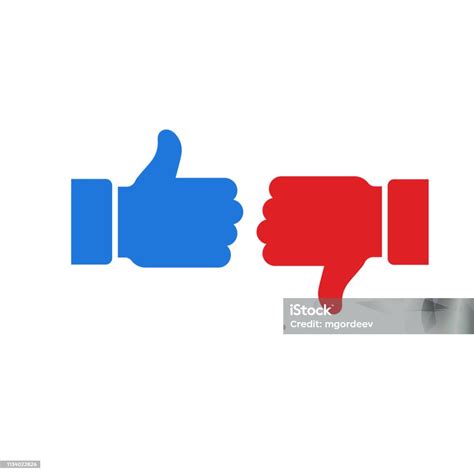 엄지 손가락을 위아래로 사이 니 지 엄지손가락 위로 아이콘 손가락을 위로 좋아요 및 싫어하는 기호 감정에 대한 스톡 벡터 아트 및 기타 이미지 Istock