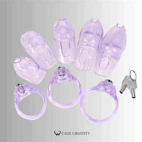 Lavender Holy Trainer V5 Chastity Cage Bio Based Resin