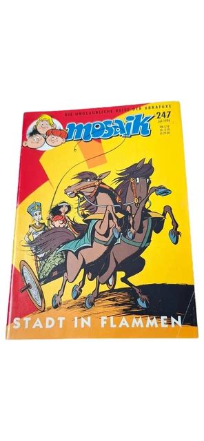 Mosaik Comic 247 Gli Abrafaxe Città In Fiamme Taschenbuch Eur 10 95