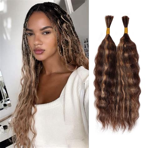 Micro Braids Hairstyles Wavy