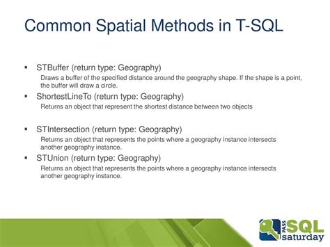 Fun With Sql Server Spatial Data Ppt Download