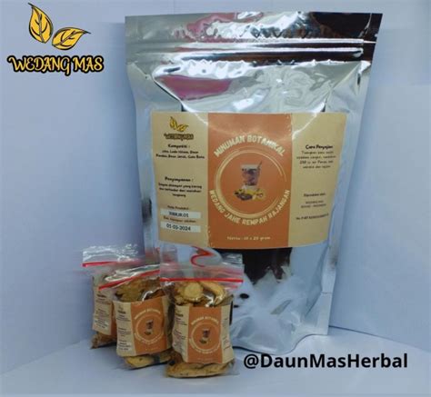 Jual Wedang Jahe Rempah Rajangan Kota Bekasi Daun Mas Herbal