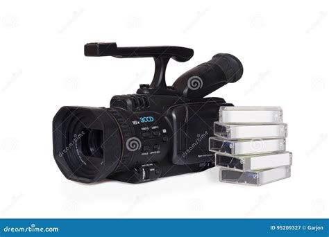 Camcorder Cassette Stock Image Image Of Industry Retrostyled 95209327