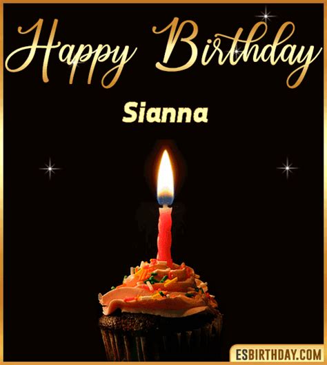 Happy Birthday Sianna  🎂 Images Animated Wishes【28 S】