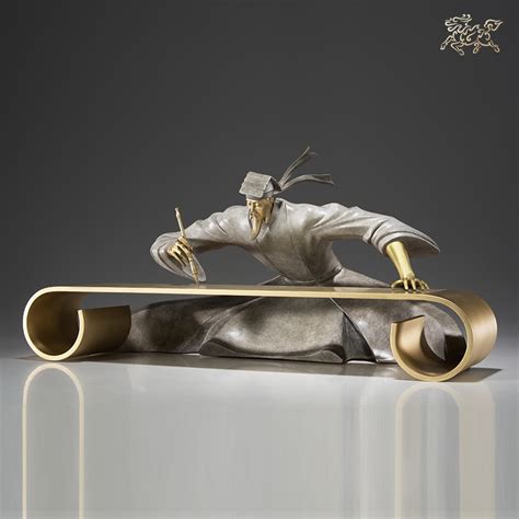 Master Bronze All Bronze เครื่องประดับ Book Saint Wang Xizhi Home