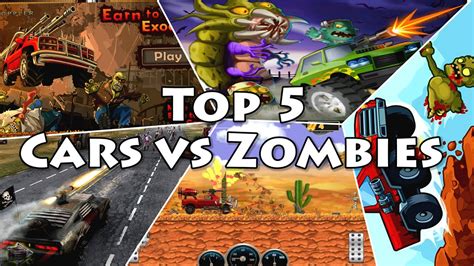 Зомби игры Против зомби на машине Car Vs Zombies Youtube