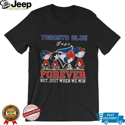 Snoopy And Peanuts Friends Toronto Blue Jays Mlb Forever Not Just When