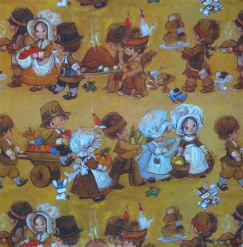 Vintage Hallmark Thanksgiving Paper Vintage Holiday Cards