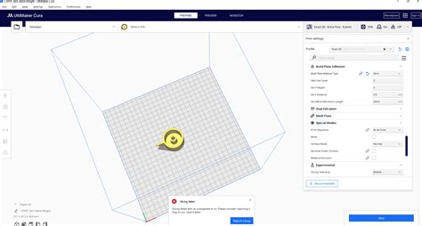 Slicing Failed · Issue 17157 · Ultimakercura · Github