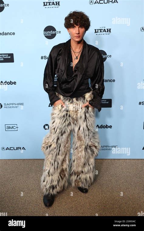 Leo Carter Hall At Arrivals For Rabbit Trap Premiere At The Sundance