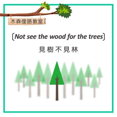 木森家居 🌱木森俚語教室🌱 見木不見林，這是一句常見的俚語，但是你知道這句俚語其實來自西方嗎？ Facebook
