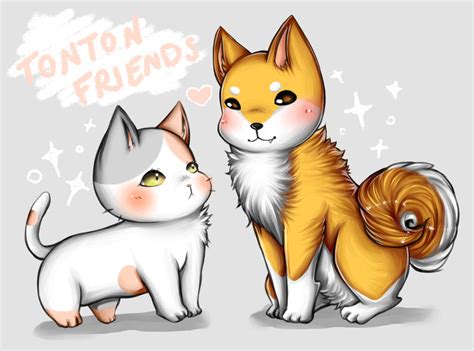Tonton Friends Bella And Yuta By Wintermalen On Deviantart