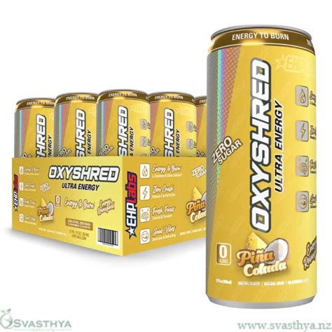 Ehp Labs Oxyshred Ultra Energy Rtd Cans Svasthya Nz