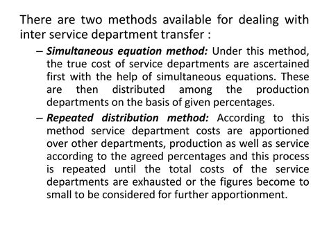 Accounting For Overheads Cont Pptx
