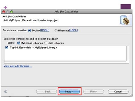 Jpa Code Generation Via Myeclipse Ppt
