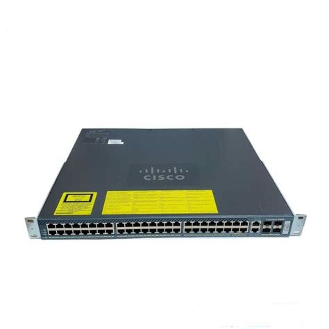 2 El Network Cisco Ws C4948 V08 48 Port Gigabit Switch Atom Bilişim