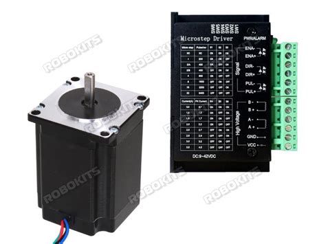 Nema23 Stepper Motor 19Kgcm Torque With TB6600 Stepper Drive Nema23 Stepper Motor 19Kgcm Torque