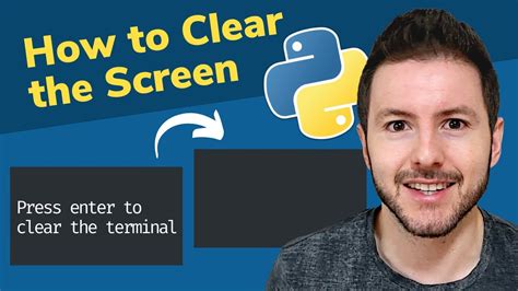 Clear Screen In Python How To Clear Terminal Console In Python Youtube