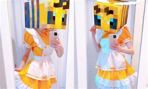 Minecraft Redditor Shares Their Adorable Bee Themed Halloween Costume