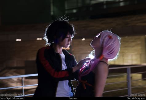 Guilty Crown Inori And Shu Kiss