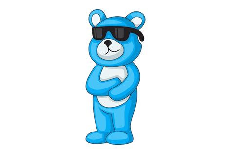 Premium Vector Cute Bear Character Design Illustration