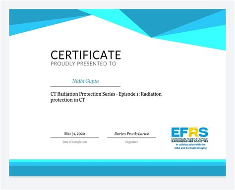 Nidhi Gupta On Linkedin Radiationprotection Radiographer Cpd