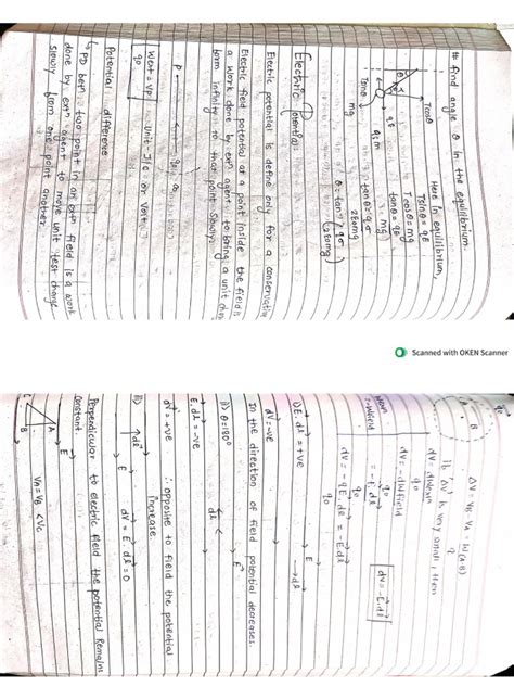 Electrostatic Notes Pdf