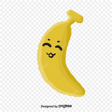 Vector Cute Banana Banana Vector Vector Lovely Png And Vector With