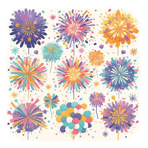 Labor Day Fireworks Show Banner Premium Ai Generated Vector