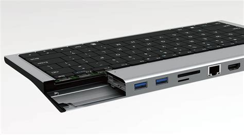 11 In 1 Usb C Keyboard Hub Feeltek