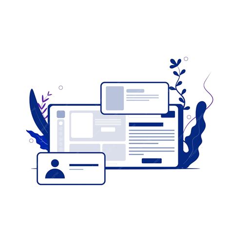 Premium Vector Log In Page Illustration For Ui Design