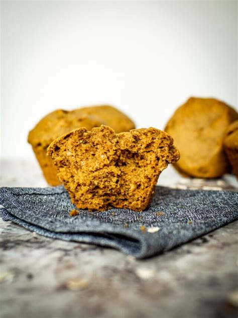 Pumpkin Oat Flour Muffins The Nessy Kitchen