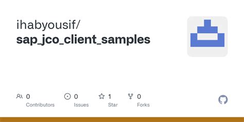 GitHub Ihabyousif Sap Jco Client Samples