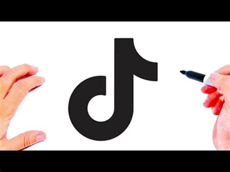 Dessin Facile Comment Dessiner Le Logo De Tiktok Dessin Kawaii