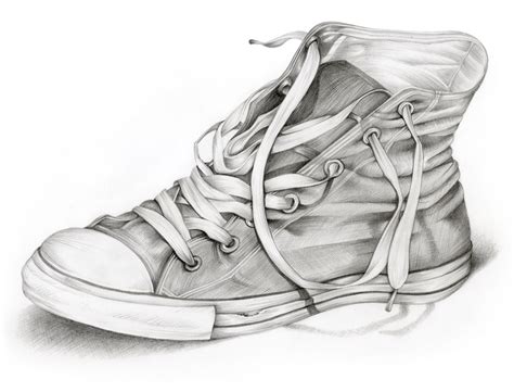 Drawing Shoes Front View