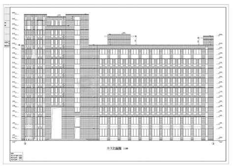 某多层大楼cad平面设计图 办公建筑 土木在线