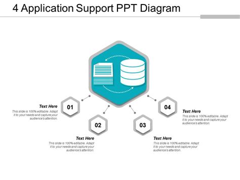 Application Support Ppt Diagram Powerpoint Shapes Powerpoint Slide Deck Template