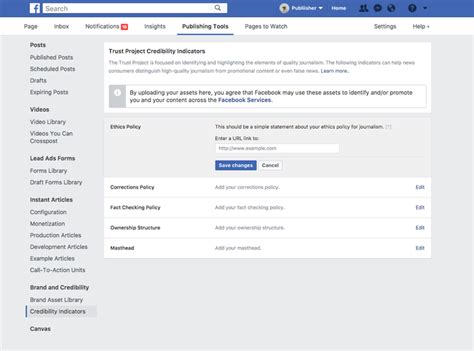 Can Facebook Trust Indicators Stop The Spread Of Fake News