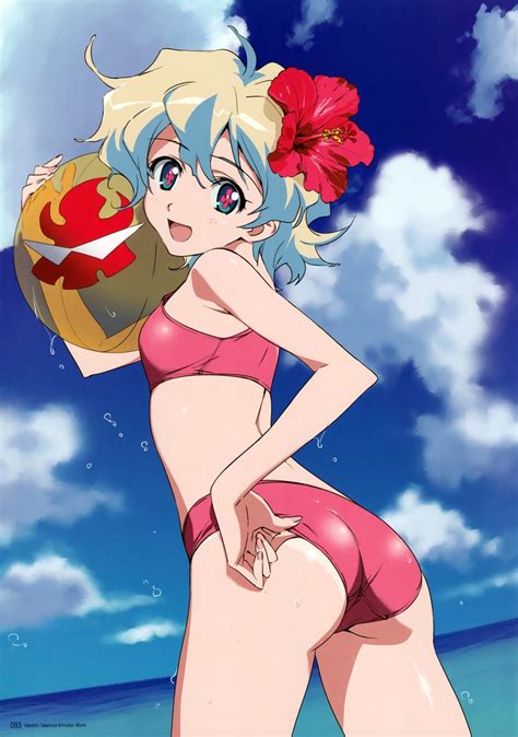 Nia Teppelin Tengen Toppa Gurren Lagann Drawn By Takamura Kazuhiro